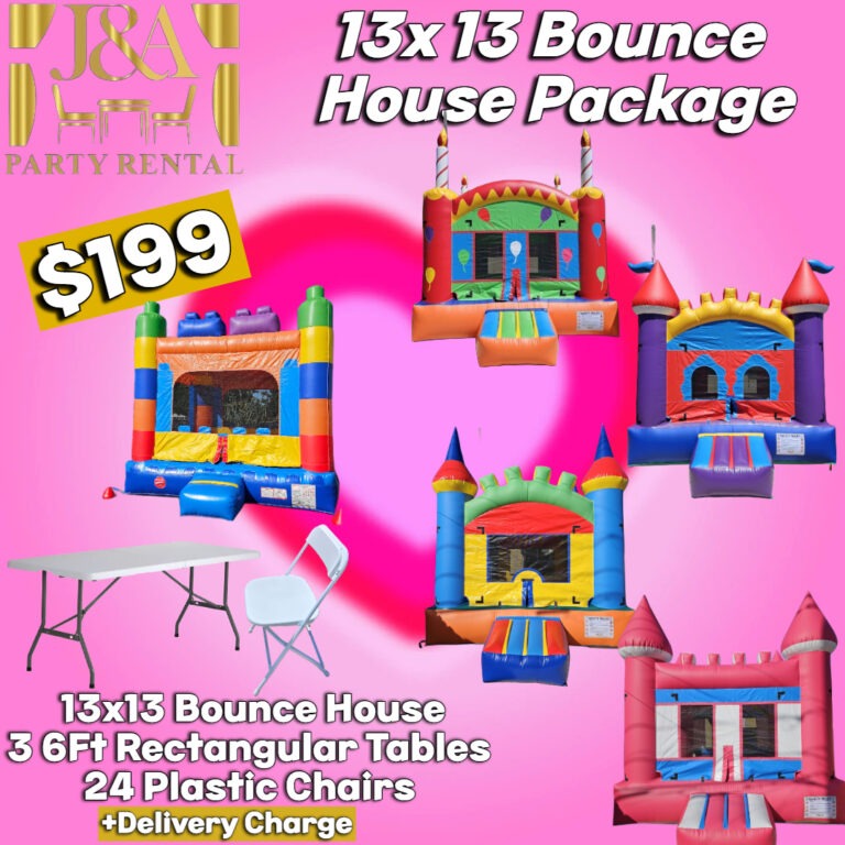 J & A Party Rentals - Party Rental and Bounce House Rental